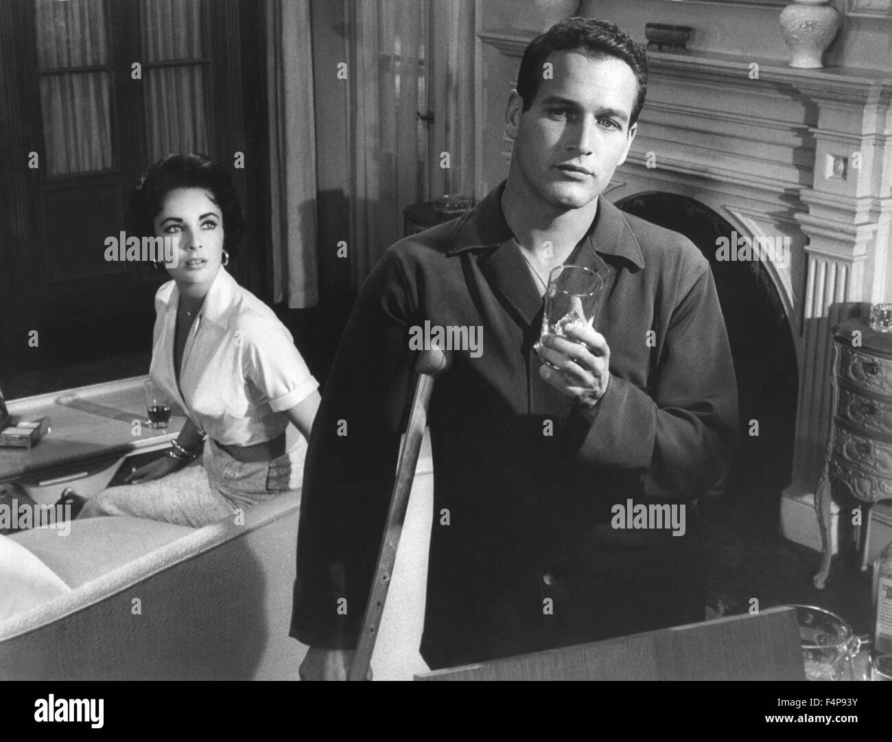 Paul newman and elizabeth taylor hi-res stock photography and images ...