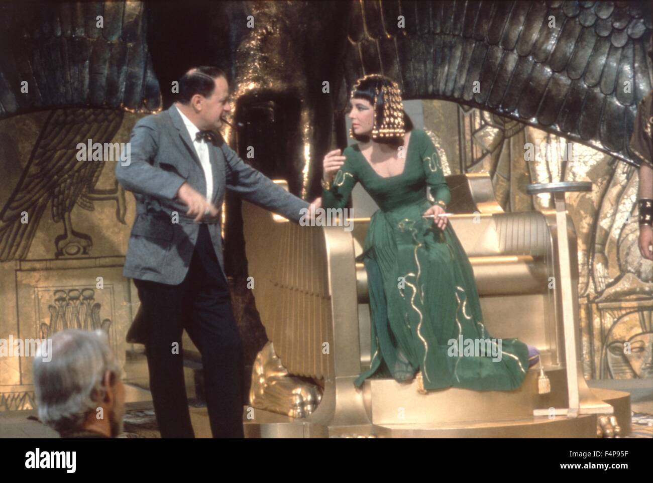 Elizabeth Taylor, Joseph L. Mankiewicz / Cleopatra 1963 directed by ...