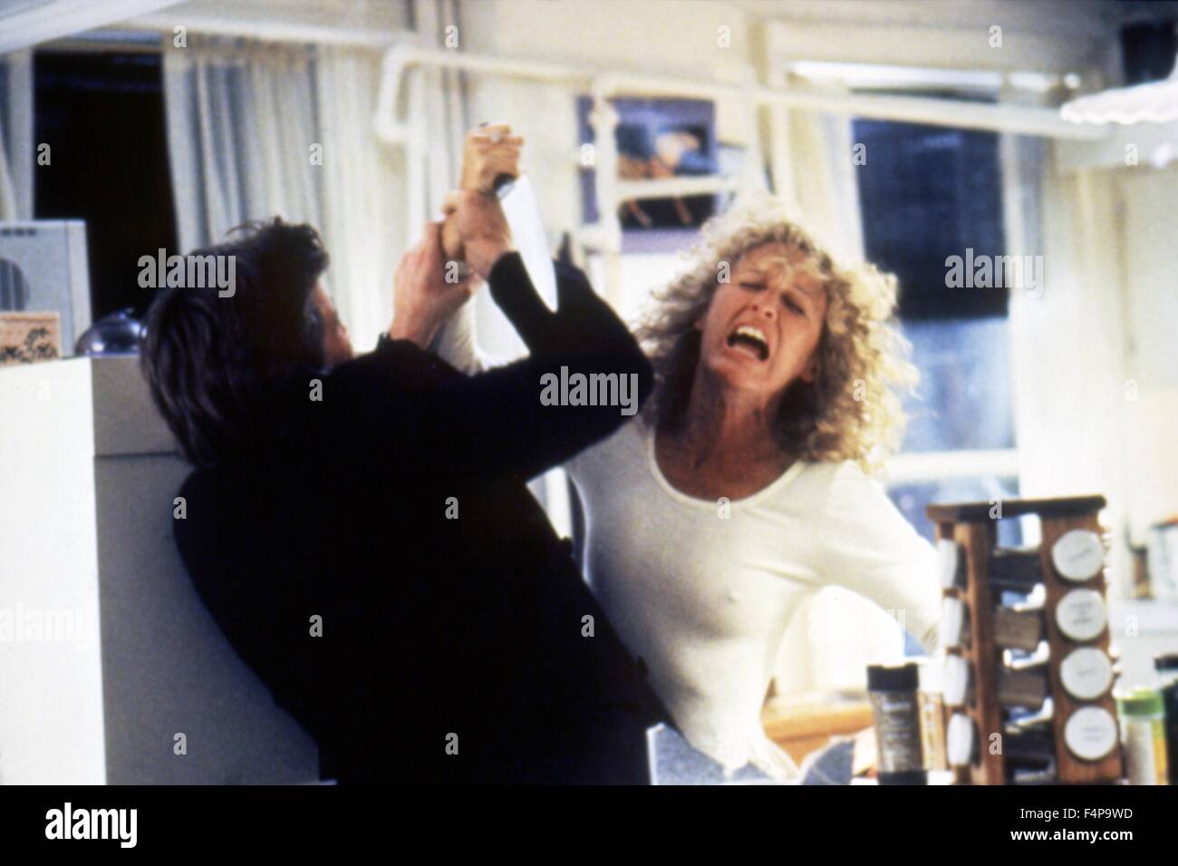 Glenn Close, Michael Douglas / Fatal Attraction 1987 directed by Adrian ...