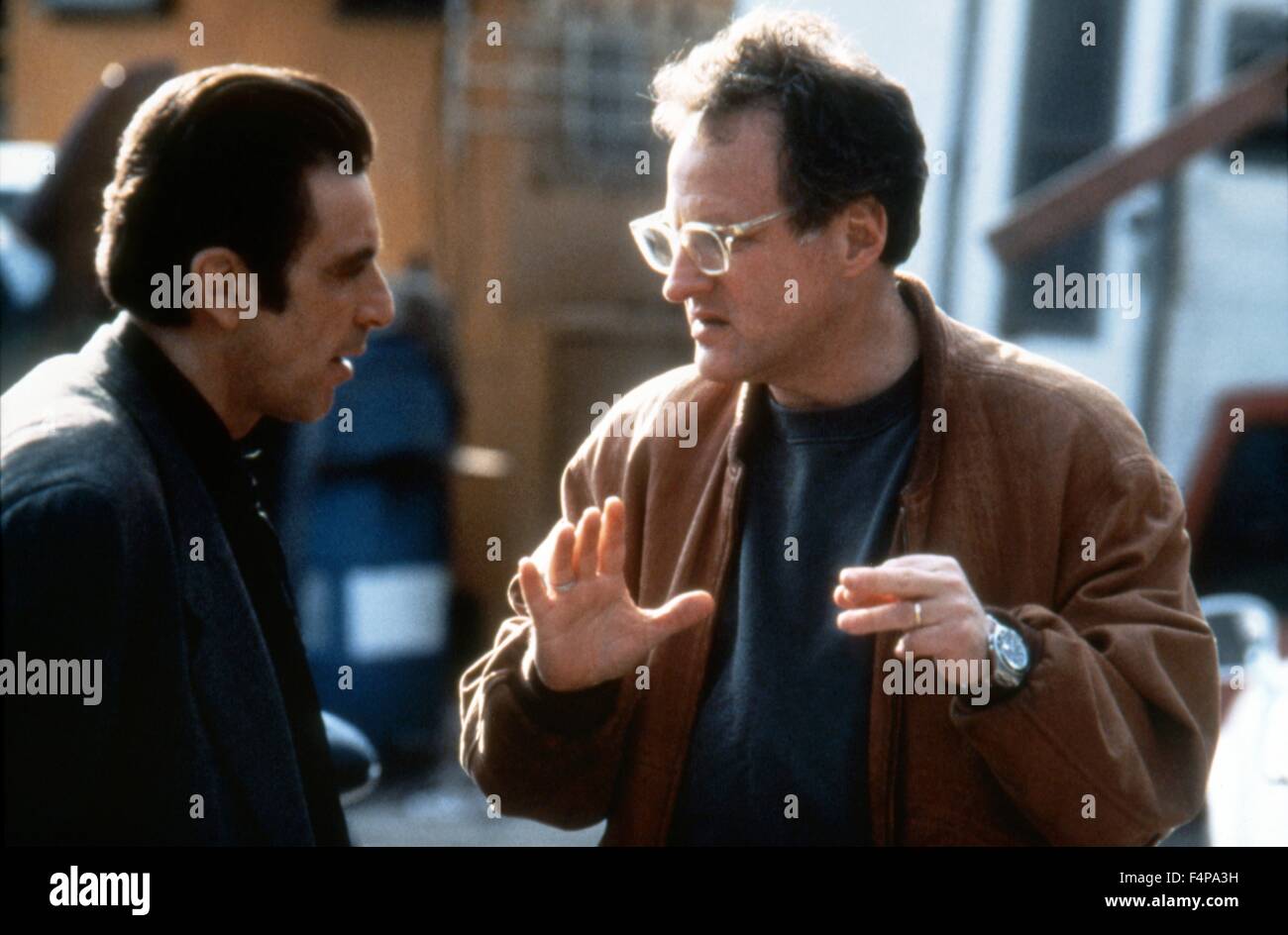 Michael Mann, Al Pacino / Heat 1995 directed by Michael Mann Stock ...