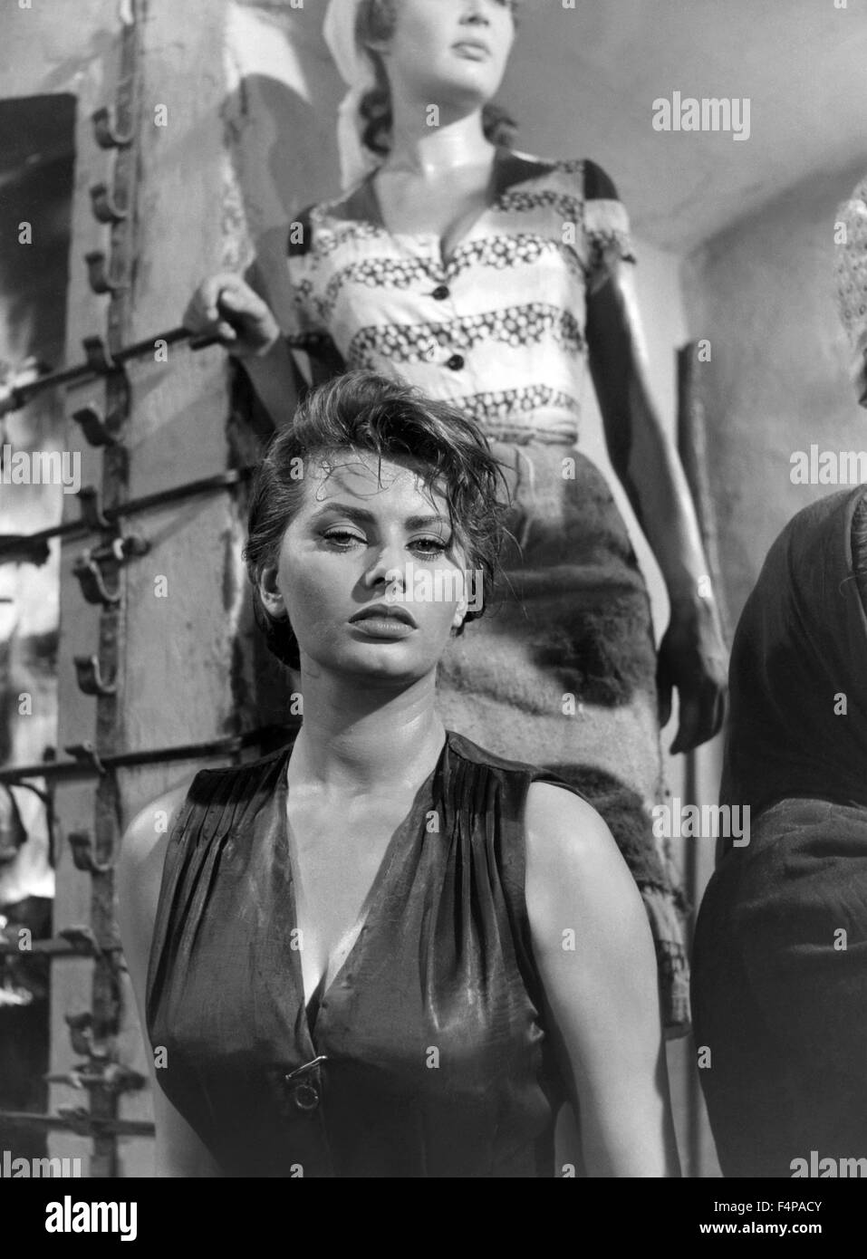 Sophia Loren / La Donna del fiume 1955 directed by Mario Soldati Stock ...