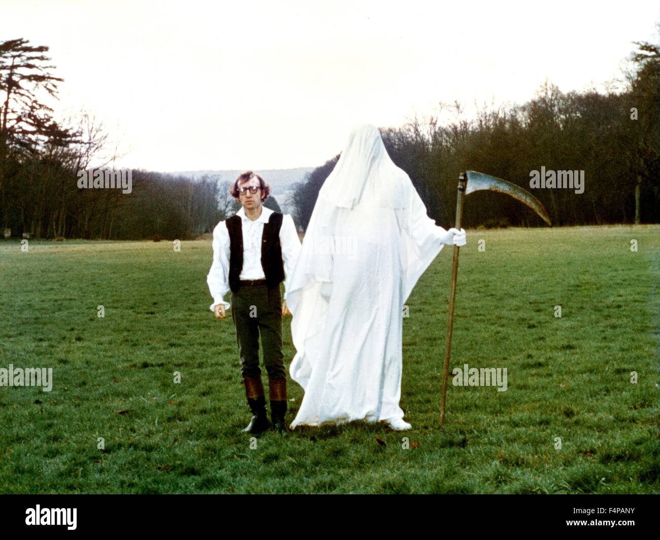 Woody Allen / Love And Death 1975 directed by Woody Allen Stock Photo ...