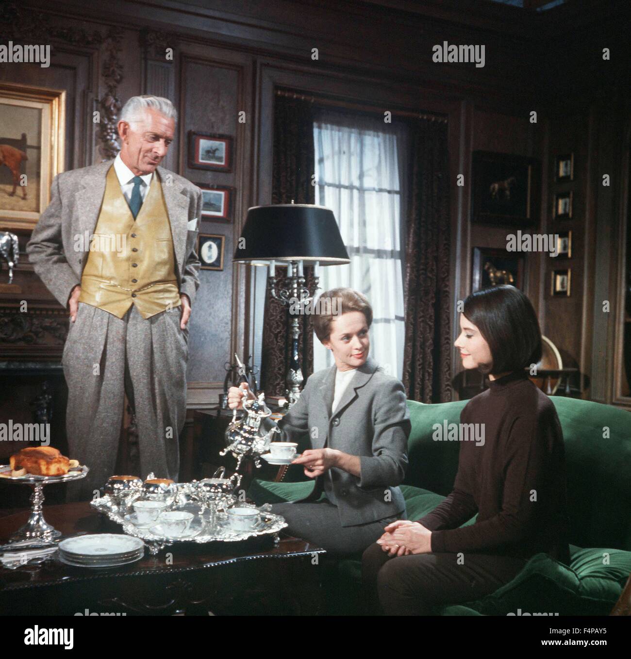 Martin Gabel, Tippi Hedren, Diane Baker / Marnie 1964 directed by ...