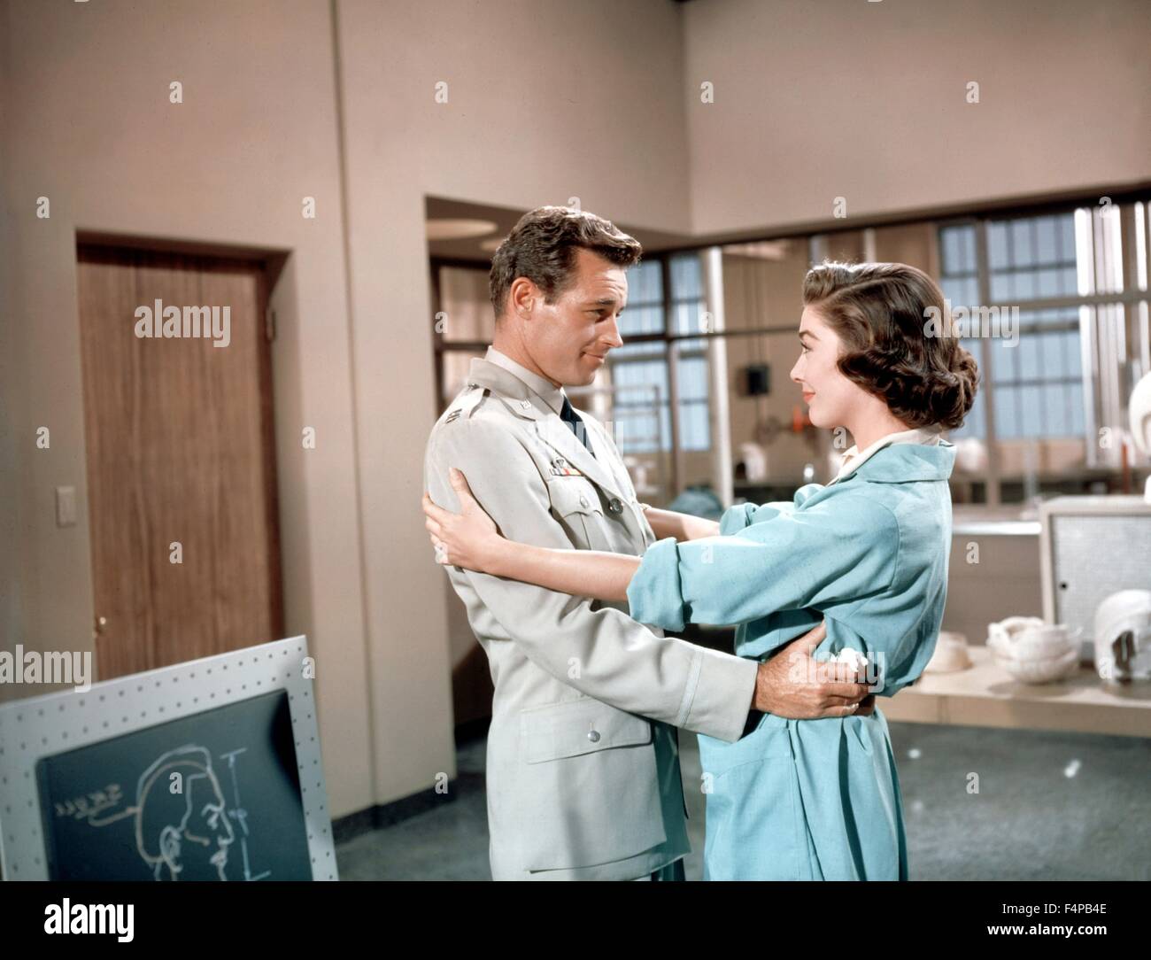 Guy Madison, Virginia Leith / On the Threshold of Space 1956 directed ...