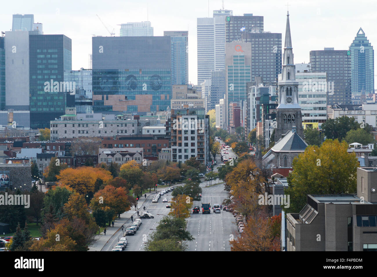 The city of Montreal, Quebec Stock Photo - Alamy