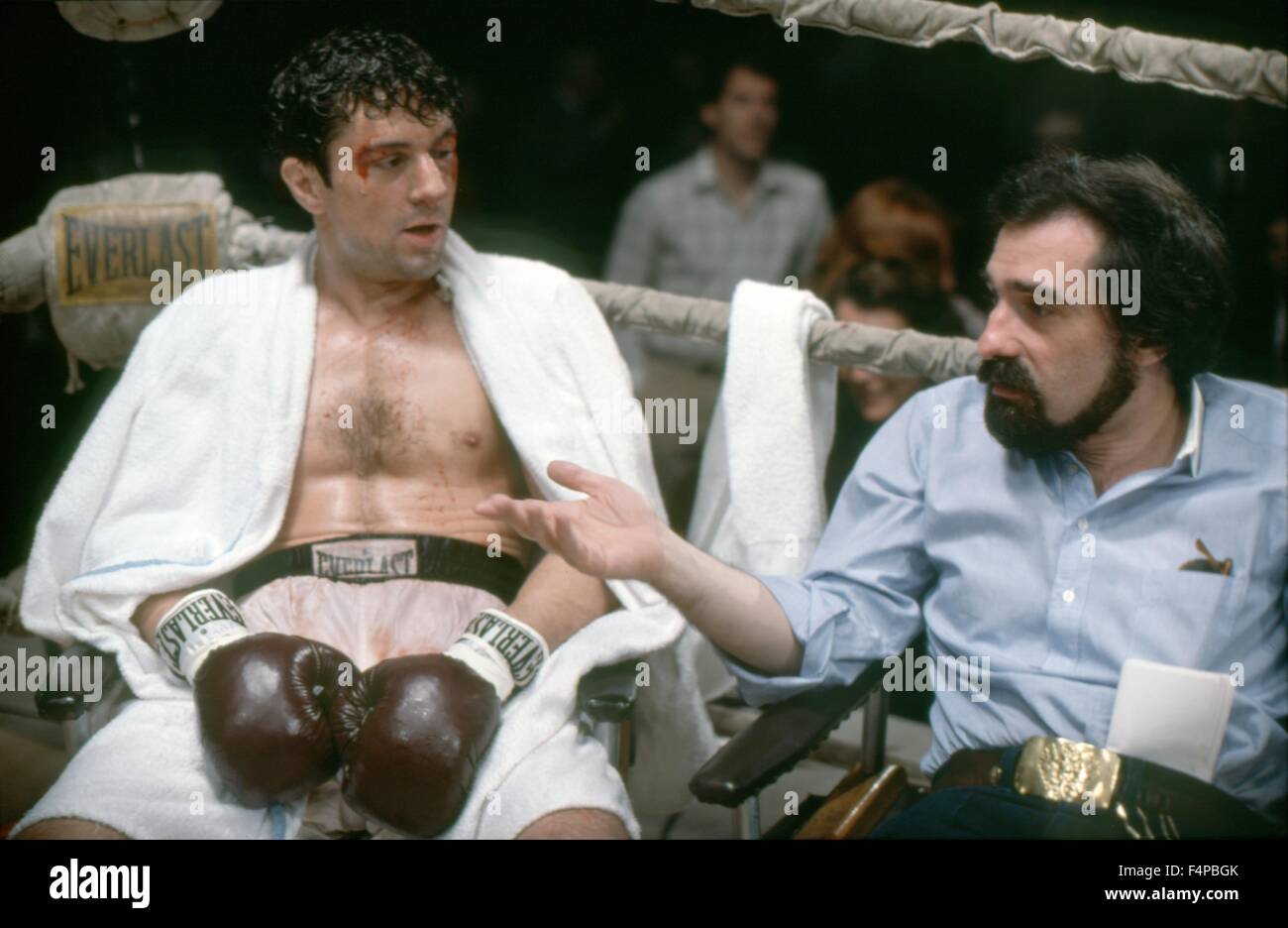 Robert de Niro / Raging Bull 1980 directed by Martin Scorsese Stock ...