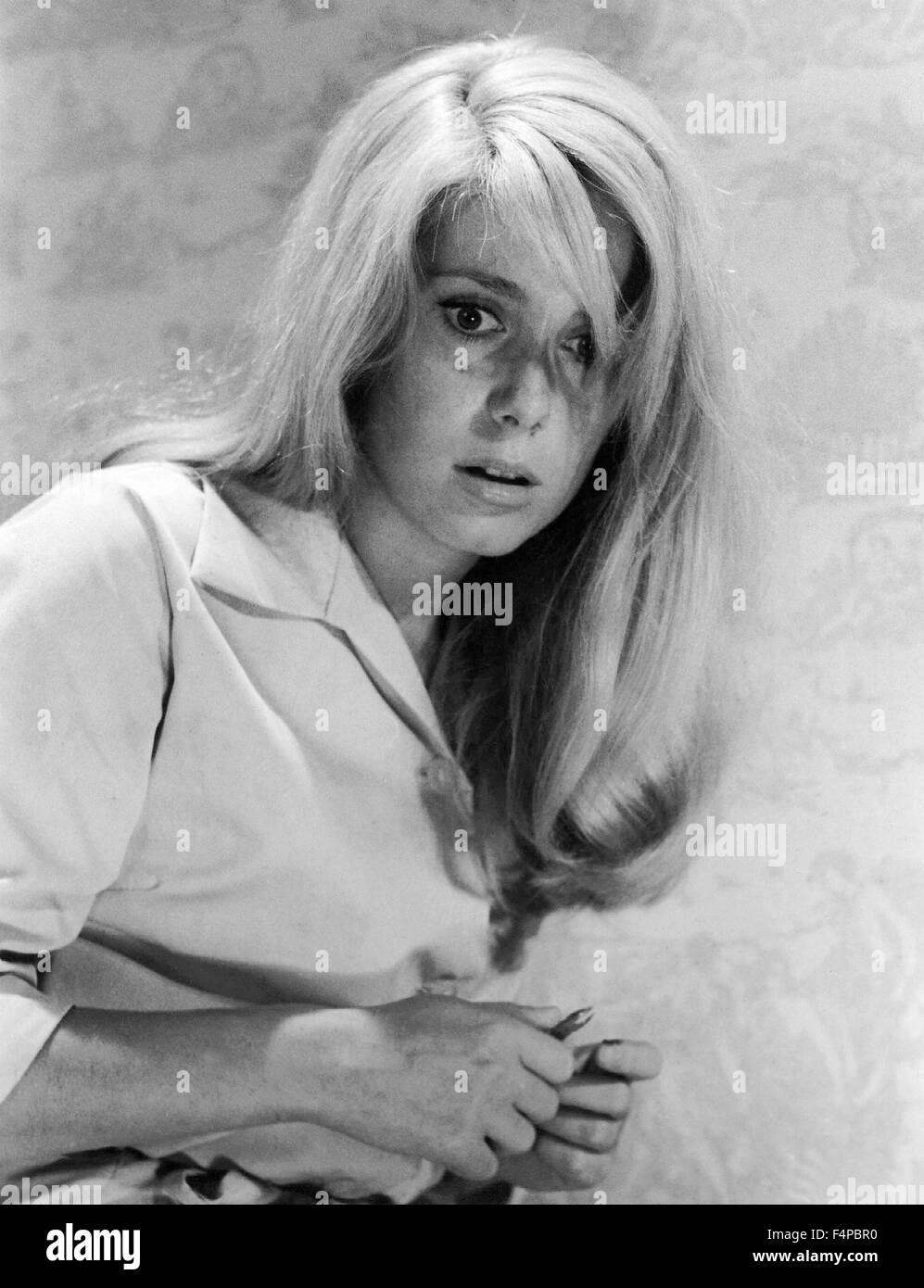 Catherine Deneuve / Repulsion 1965 directed by Roman Polanski Stock ...