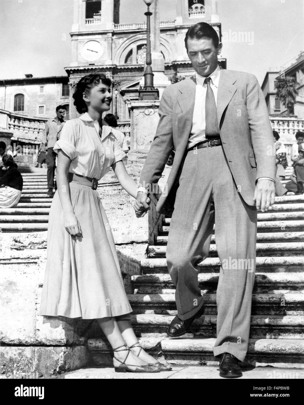 Roman Holiday 1953 Gregory Peck High Resolution Stock Photography and ...