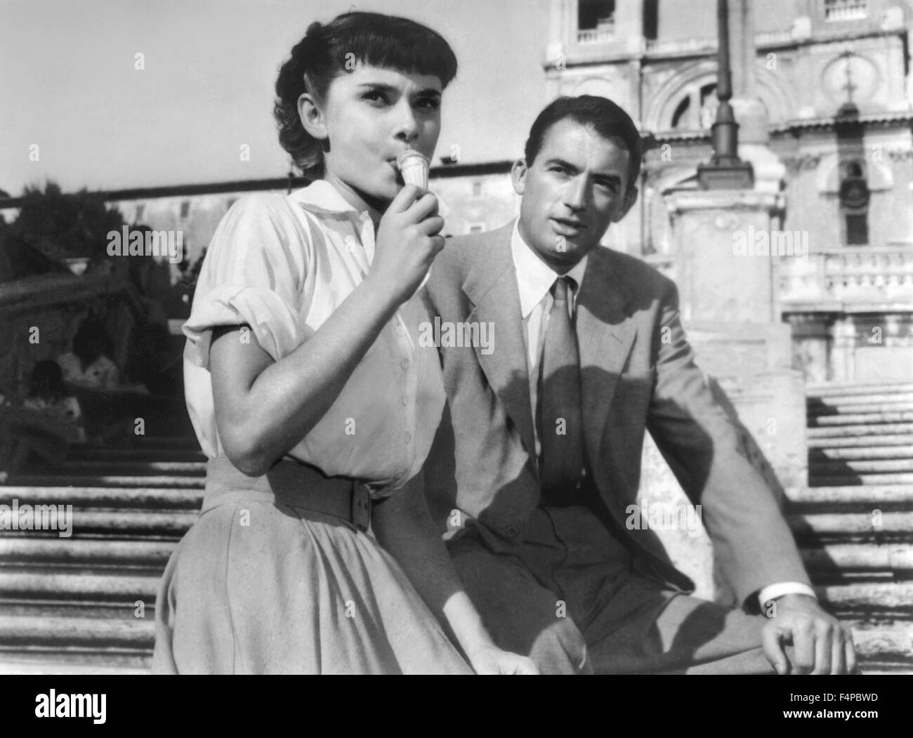 Roman Holiday 1953 Gregory Peck High Resolution Stock Photography and ...