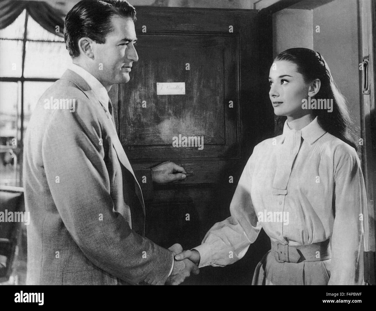 Gregory Peck Audrey Hepburn Roman High Resolution Stock Photography and ...