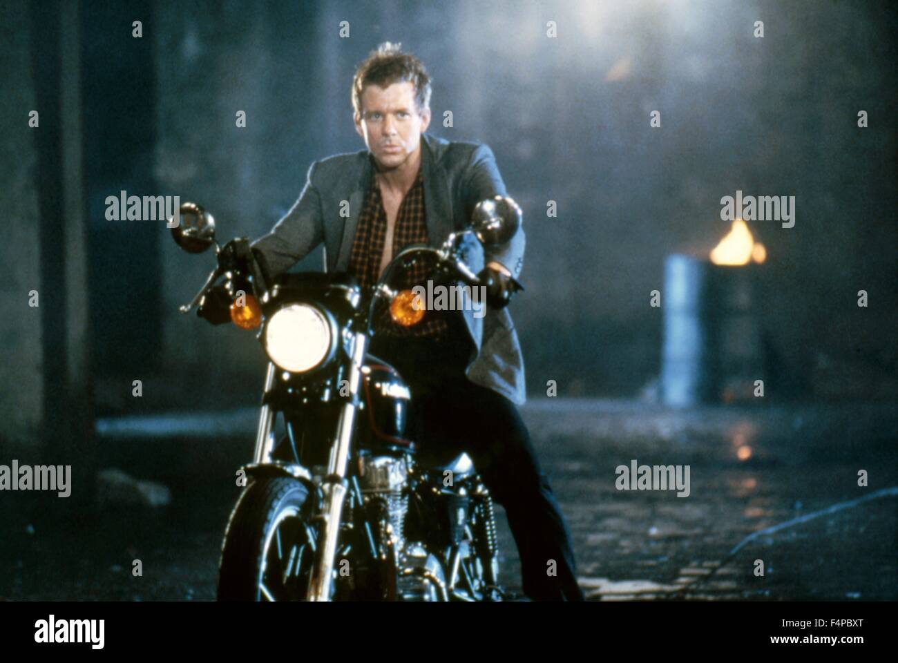 Mickey Rourke / Rumble Fish 1983 directed by Francis Ford Coppola Stock ...