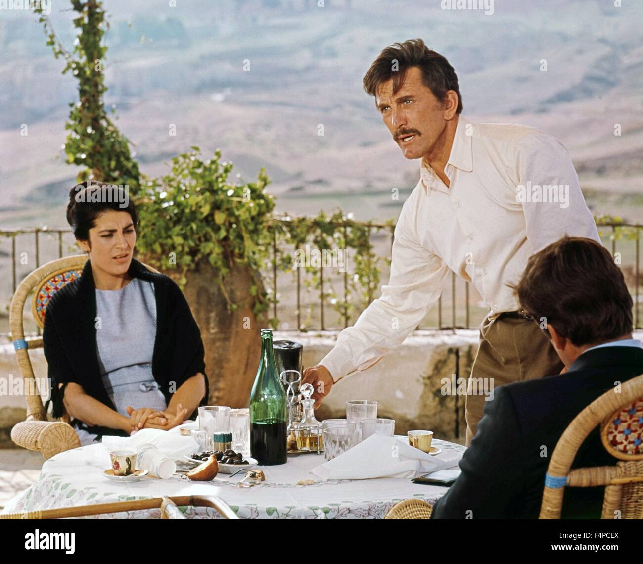 Irene Papas, Kirk Douglas, Alex Cord / The Brotherhood 1969 directed by ...