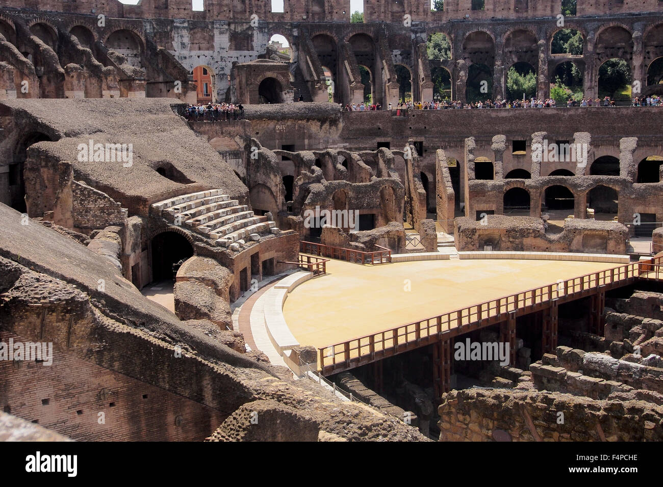Colosseum inside hi-res stock photography and images - Alamy