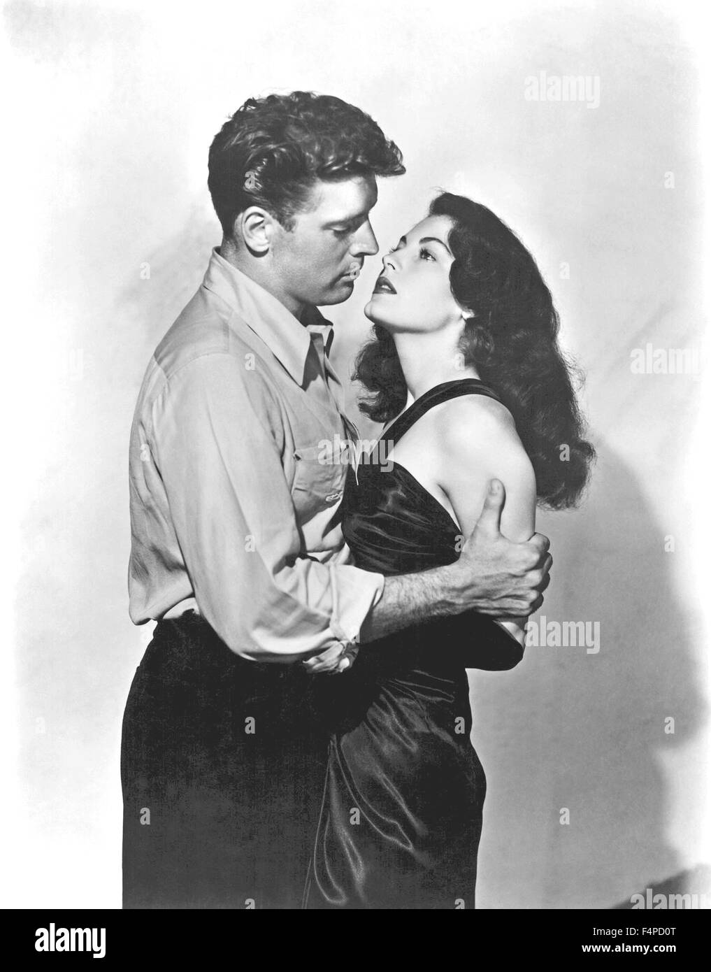 Burt lancaster the killers ava gardner Black and White Stock Photos ...