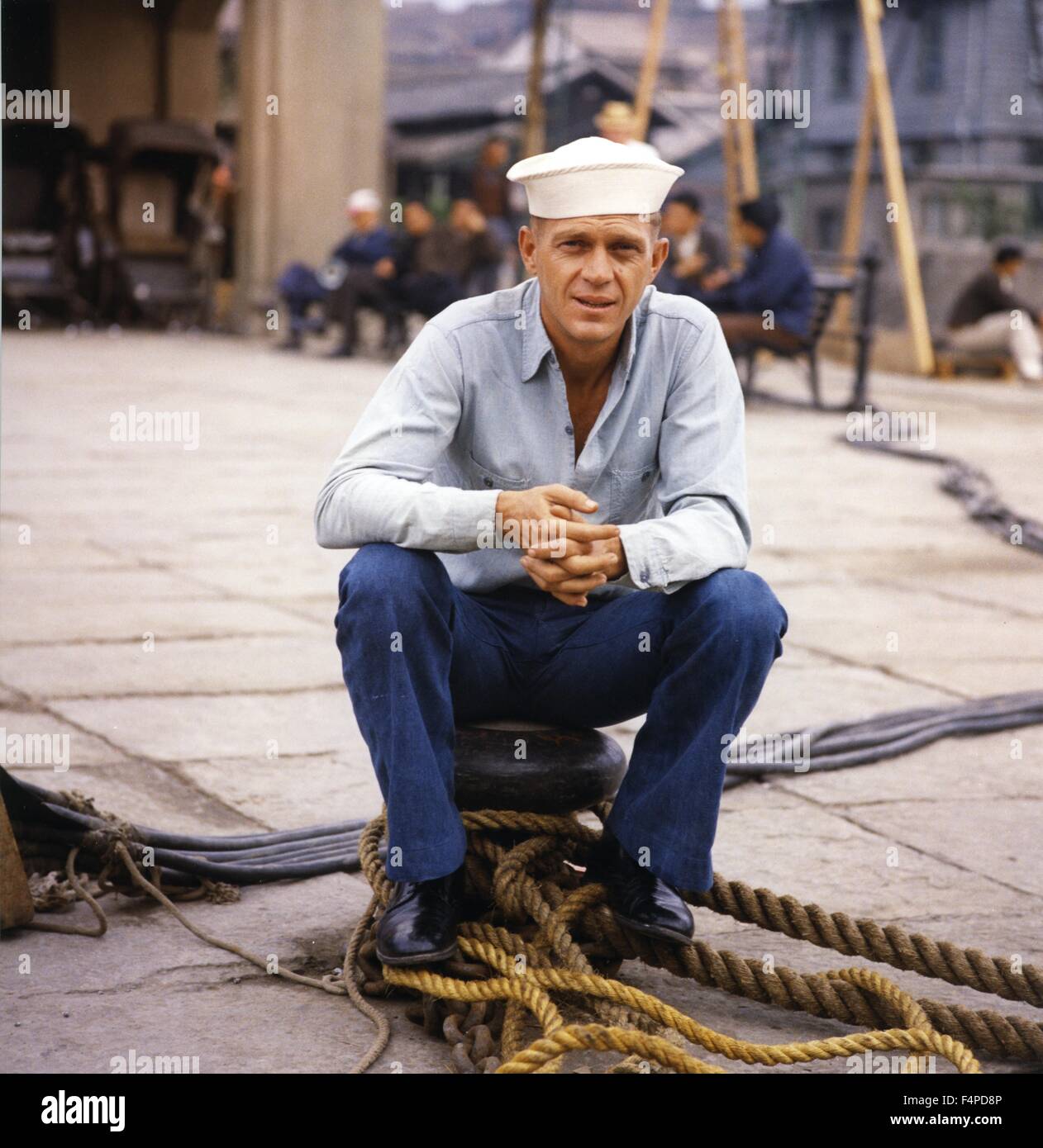 Steve McQueen / The Sand Pebbles 1966 directed by Robert Wise Stock ...