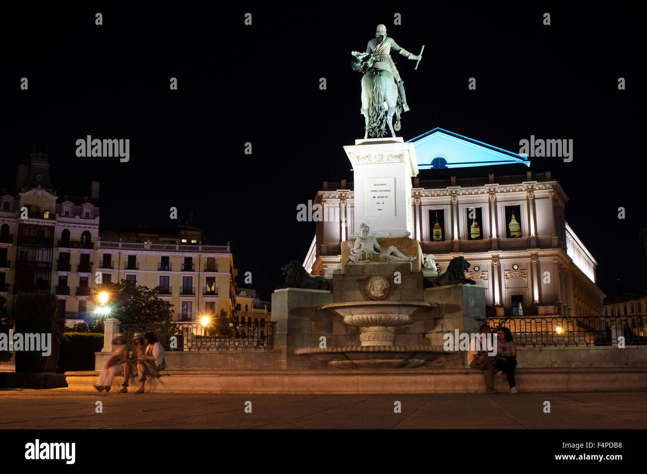 Equestrian statue fountain at theater square equestrian statue hi-res ...