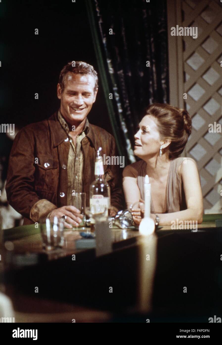 Paul Newman, Faye Dunaway / The Towering Inferno 1974 directed by John ...
