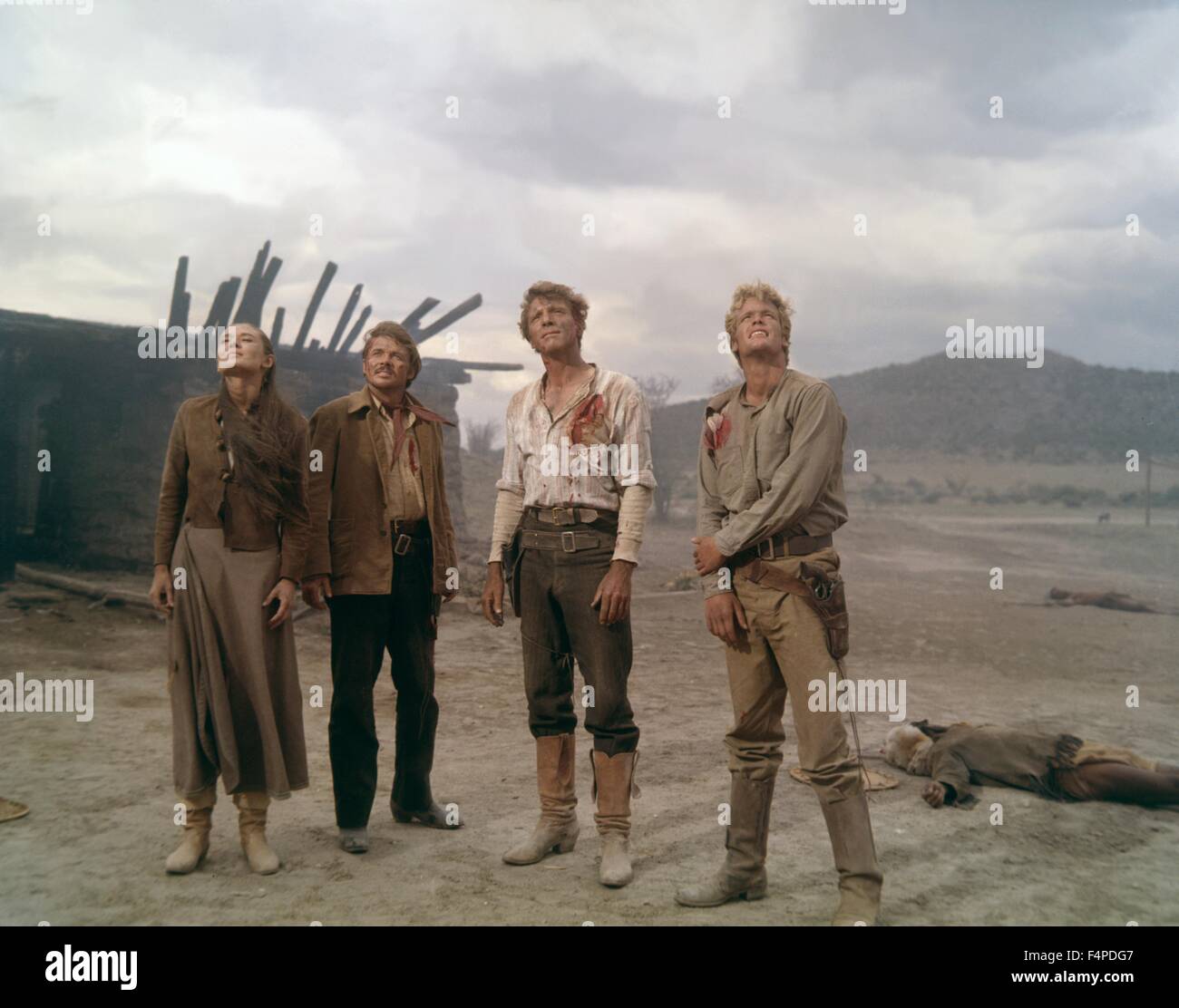 Audrey Hepburn, Audie Murphy, Burt Lancaster, Doug McClure / Unforgiven ...