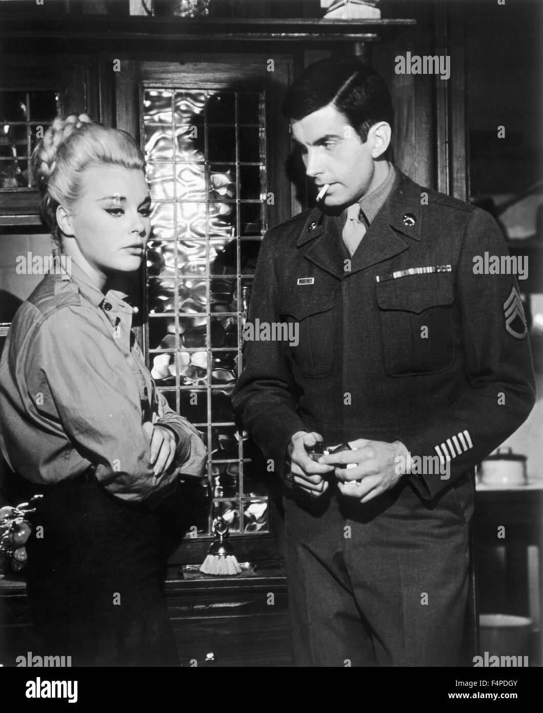 Elke Sommer, George Hamilton, Carl Foreman / The Victors 1962 directed ...
