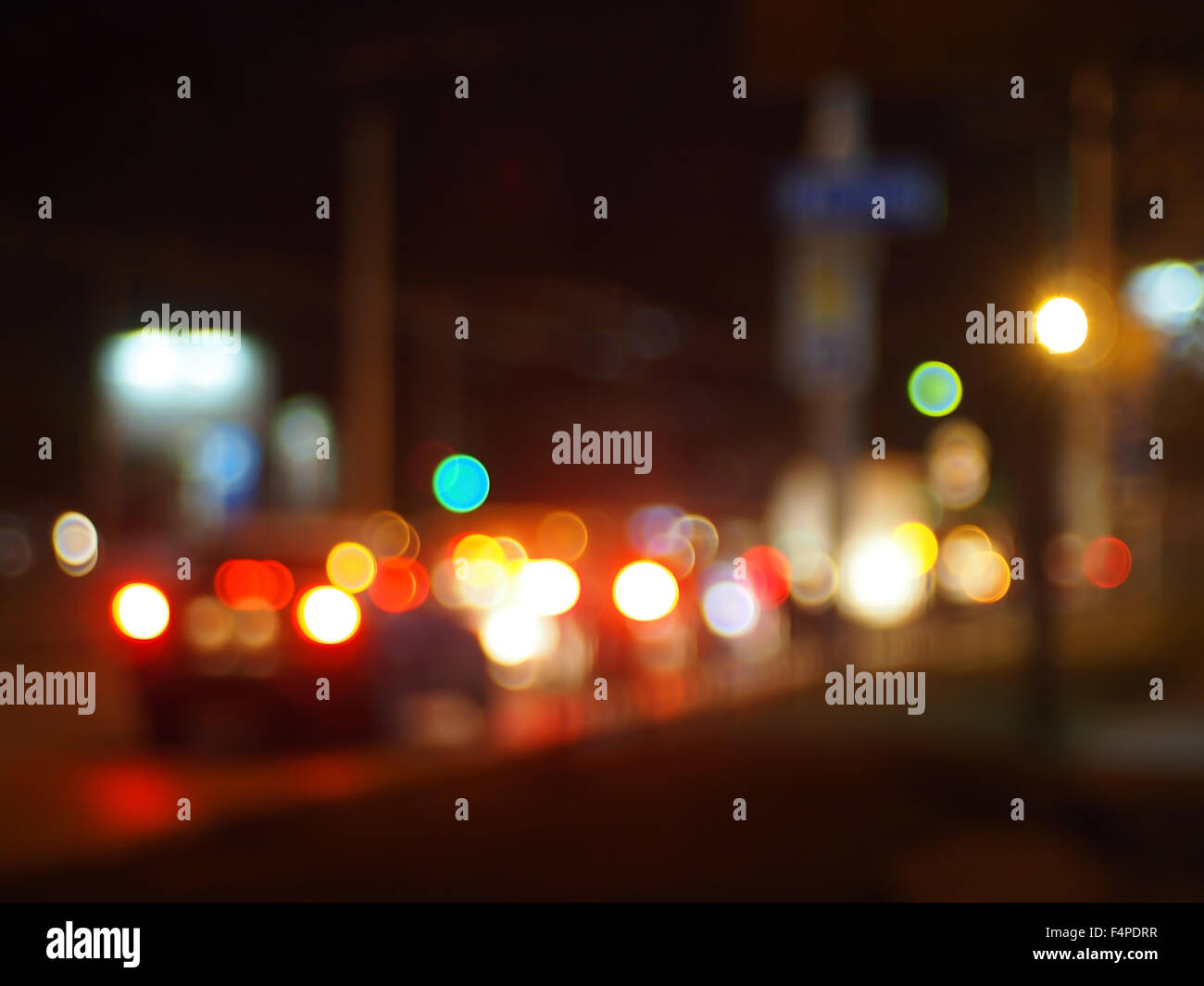 Bright Lights City Background