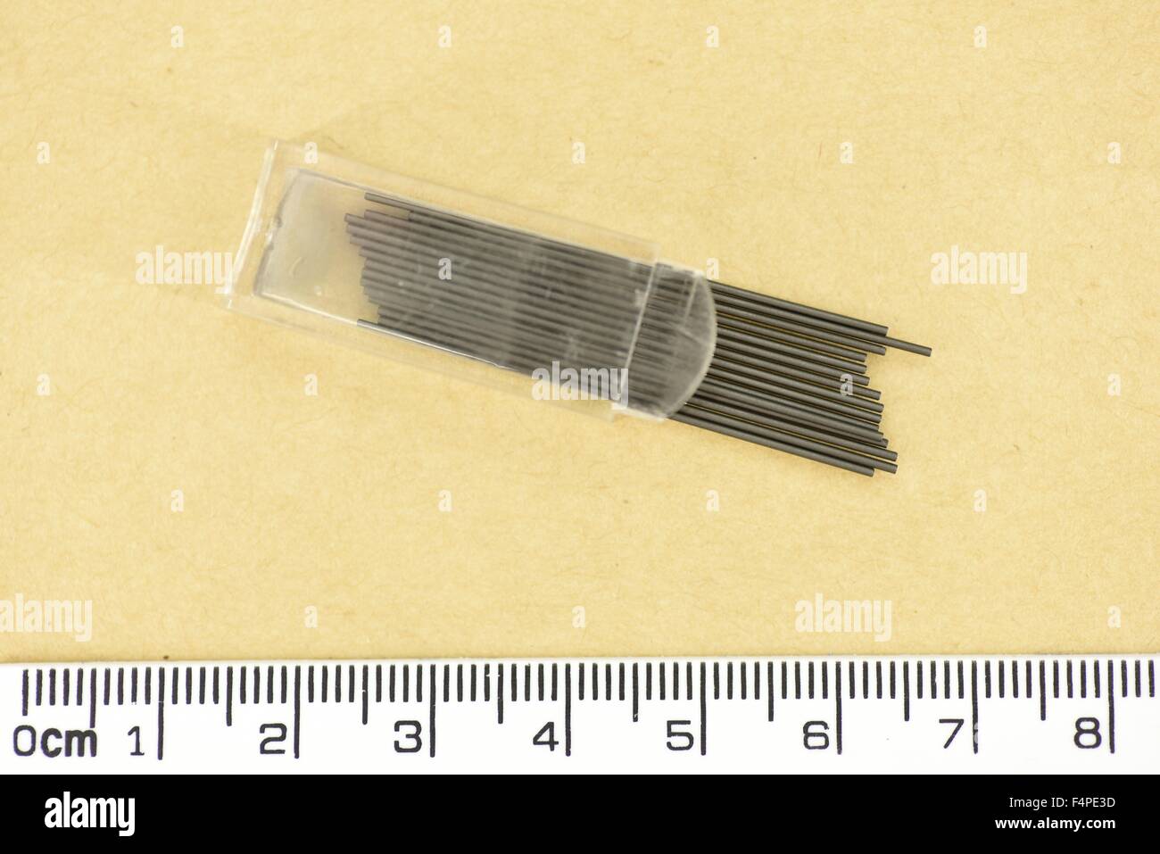 A close up photo of a small ruler as a scale Stock Photo - Alamy