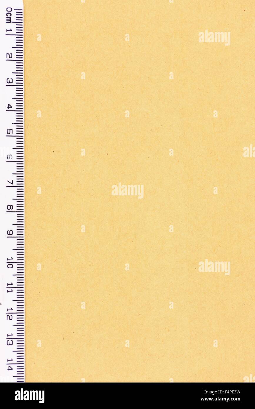 A close up photo of a small ruler Stock Photo - Alamy