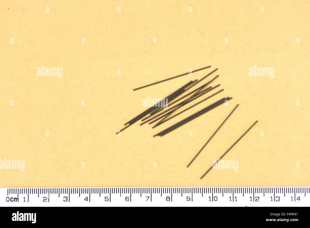 A close up photo of a small ruler as a scale Stock Photo - Alamy