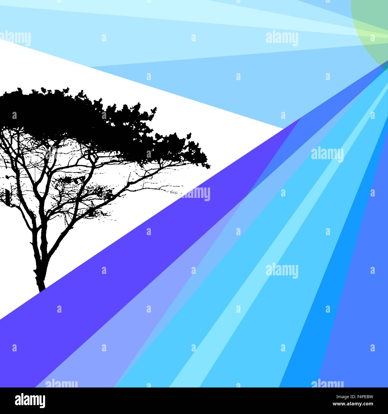 Abstract Images of Nature, Tree. Brochure, Booklet Vector Stock Vector ...