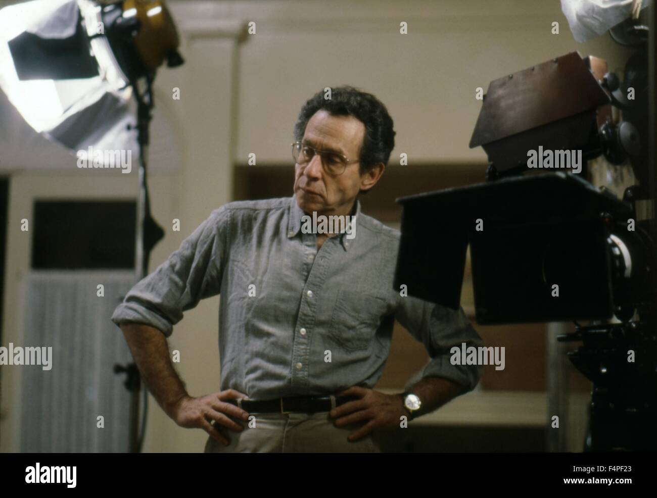 On the set, Arthur Penn / Target / 1985 directed by Arthur Penn Stock ...