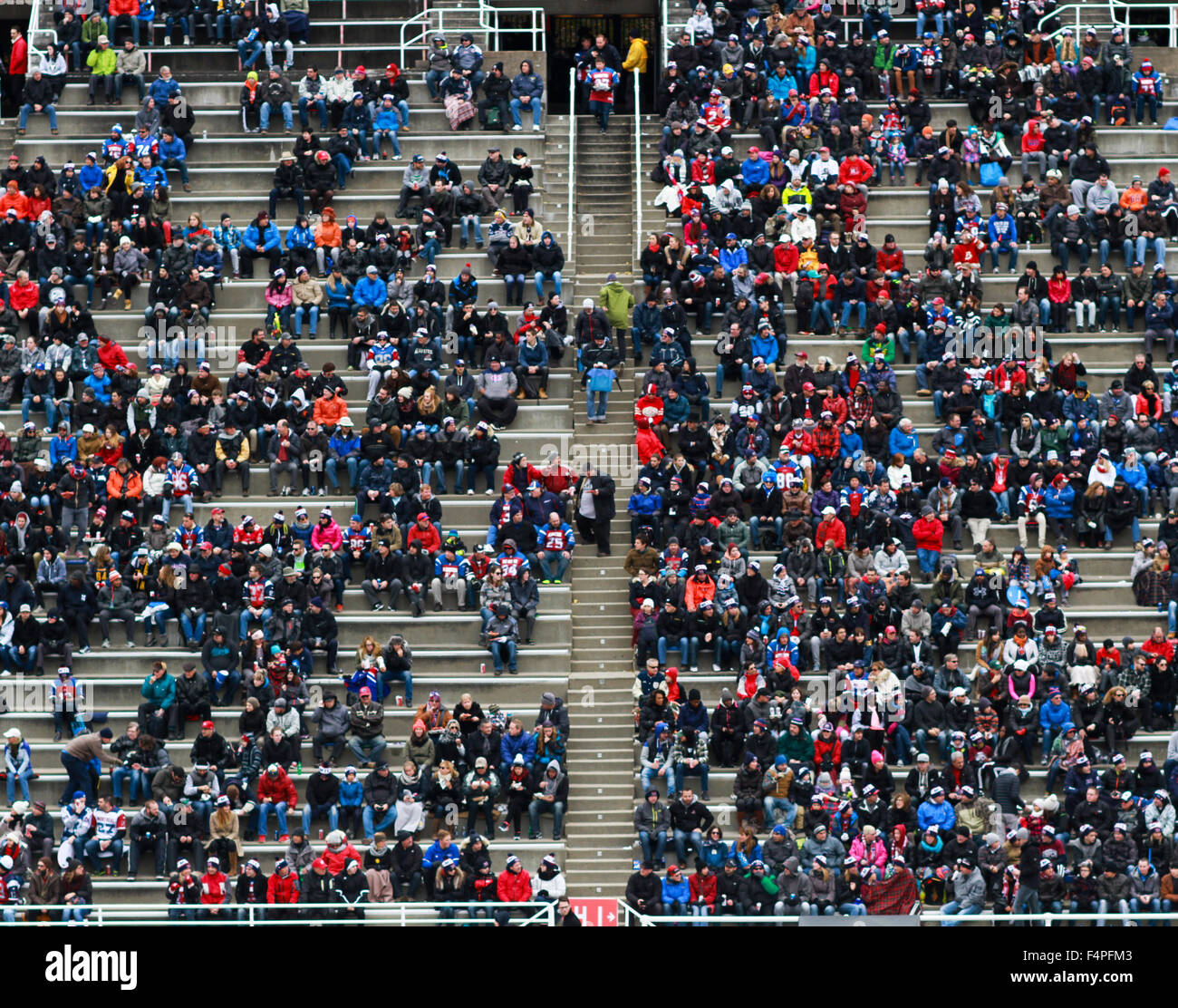 Canadian winter football hi-res stock photography and images - Alamy