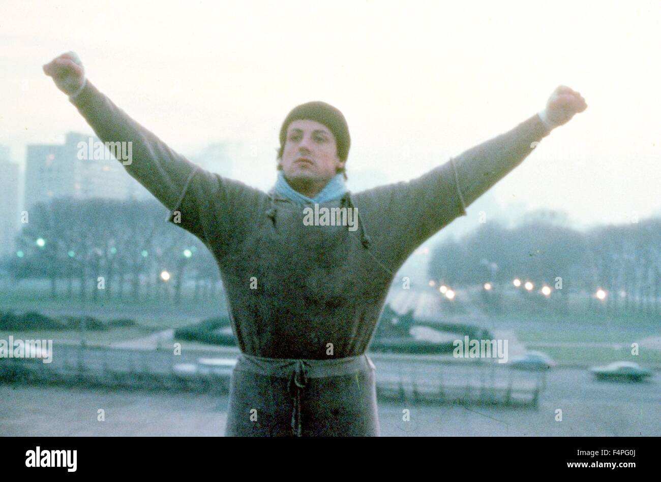 Sylvester stallone rocky 1976 directed hi-res stock photography and ...