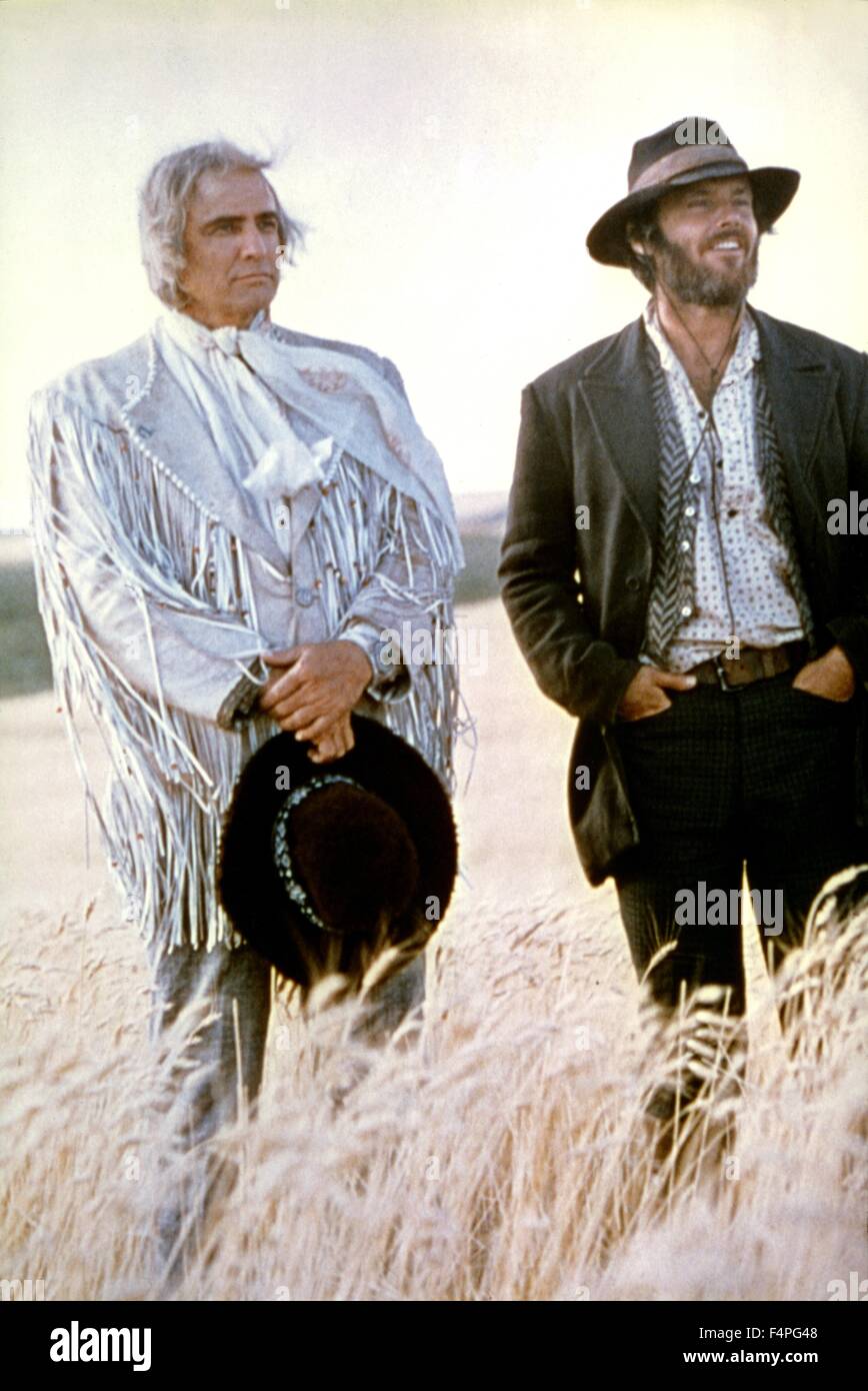 Marlon Brando and Jack Nicholson / The Missouri Breaks / 1976 directed ...