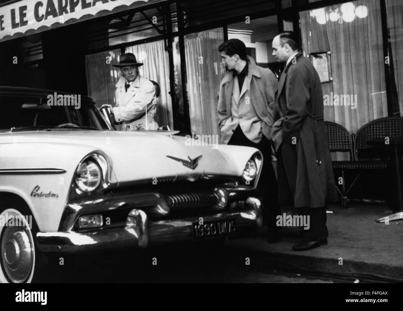 Roger Duschene and Daniel Cauchy / Bob le flambeur / 1956 directed by ...