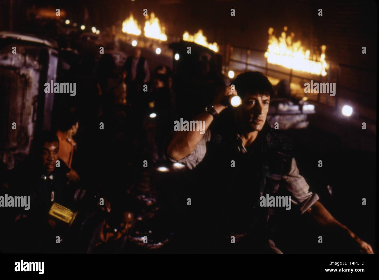 Sylvester Stallone / Daylight / 1996 directed by Rob Cohen Stock Photo ...