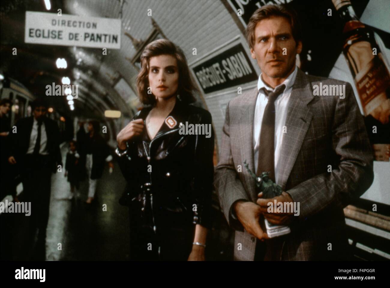 Emmanuelle Seigner and Harrison Ford / Frantic / 1988 directed by Roman ...