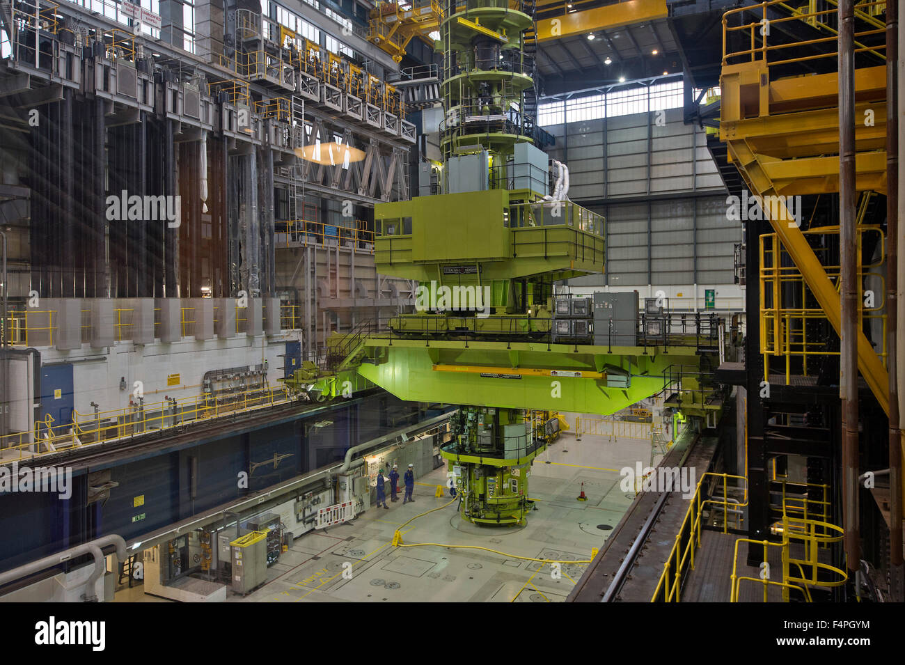 Hinkley Point B nuclear power station, the reactor hall Stock Photo - Alamy