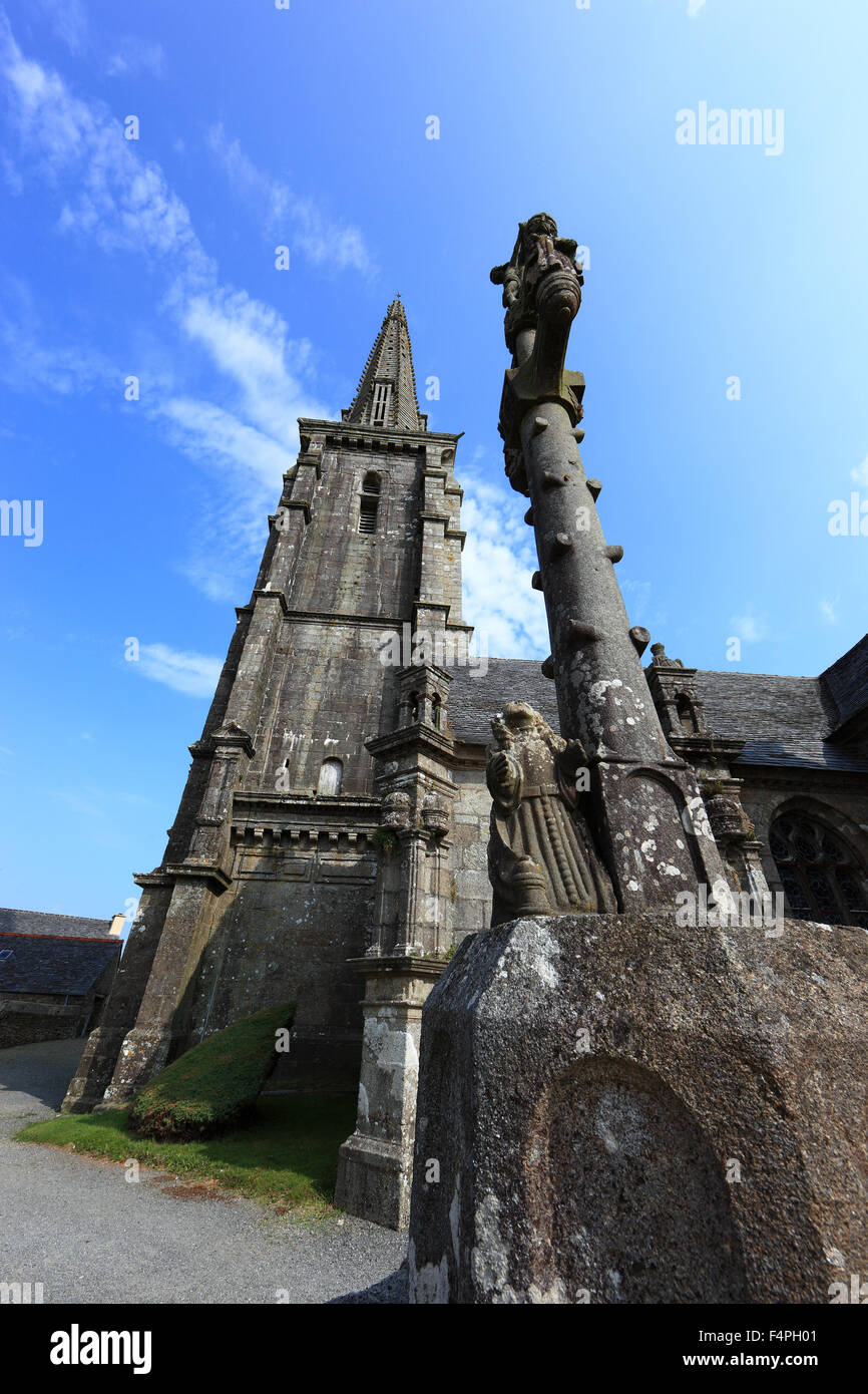 Pleyben calvary hi-res stock photography and images - Alamy