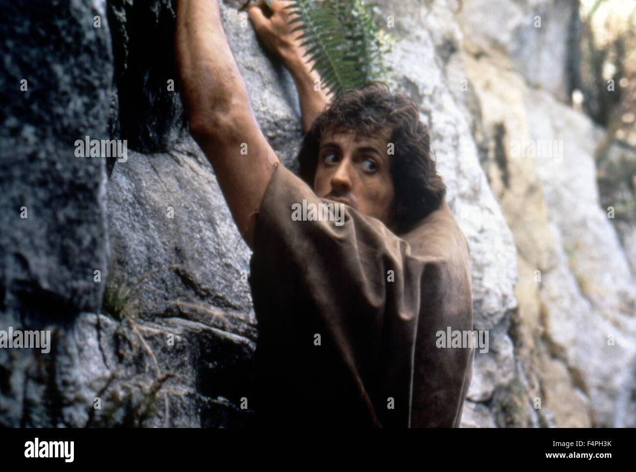 Sylvester Stallone / First Blood / 1982 directed by Ted Kotcheff Stock ...