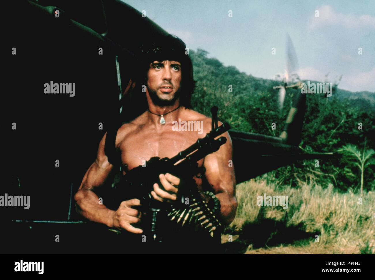 Sylvester Stallone / Rambo: First Blood Part II / 1985 directed by ...