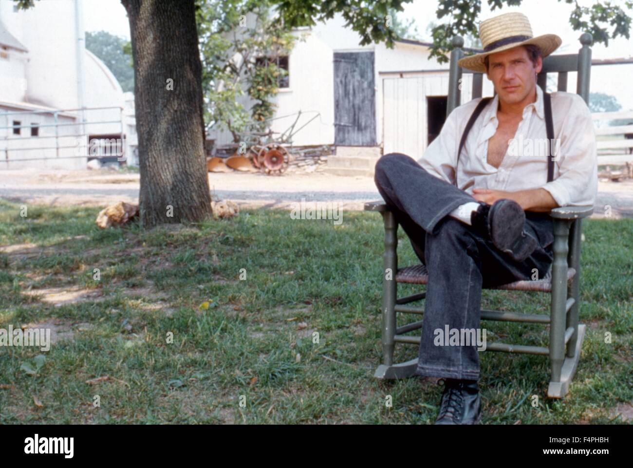 Harrison Ford / Witness / 1985 directed by Peter Weir Stock Photo - Alamy