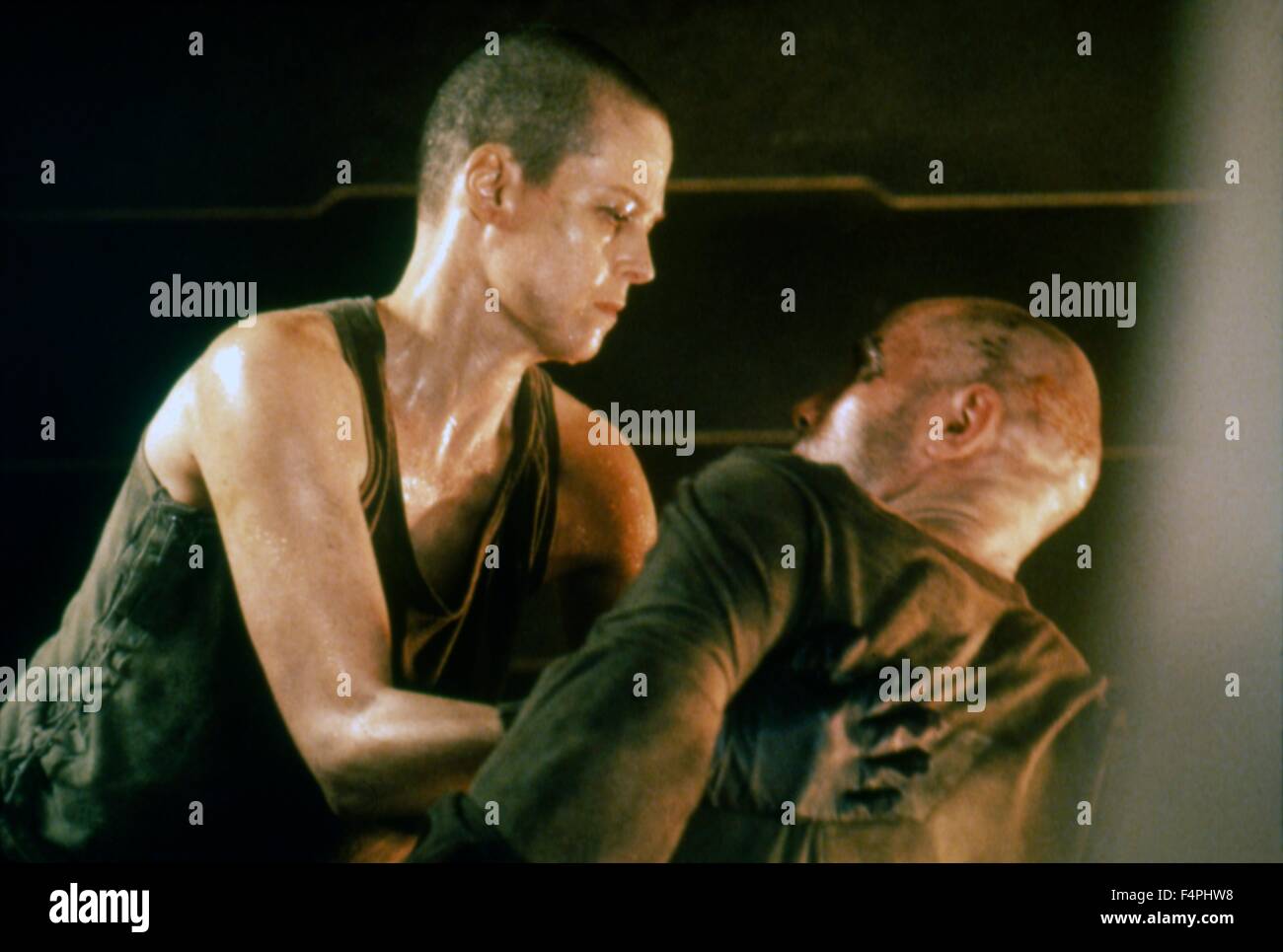 Sigourney Weaver and Danny Webb / Alien 3 / 1991 directed by David ...