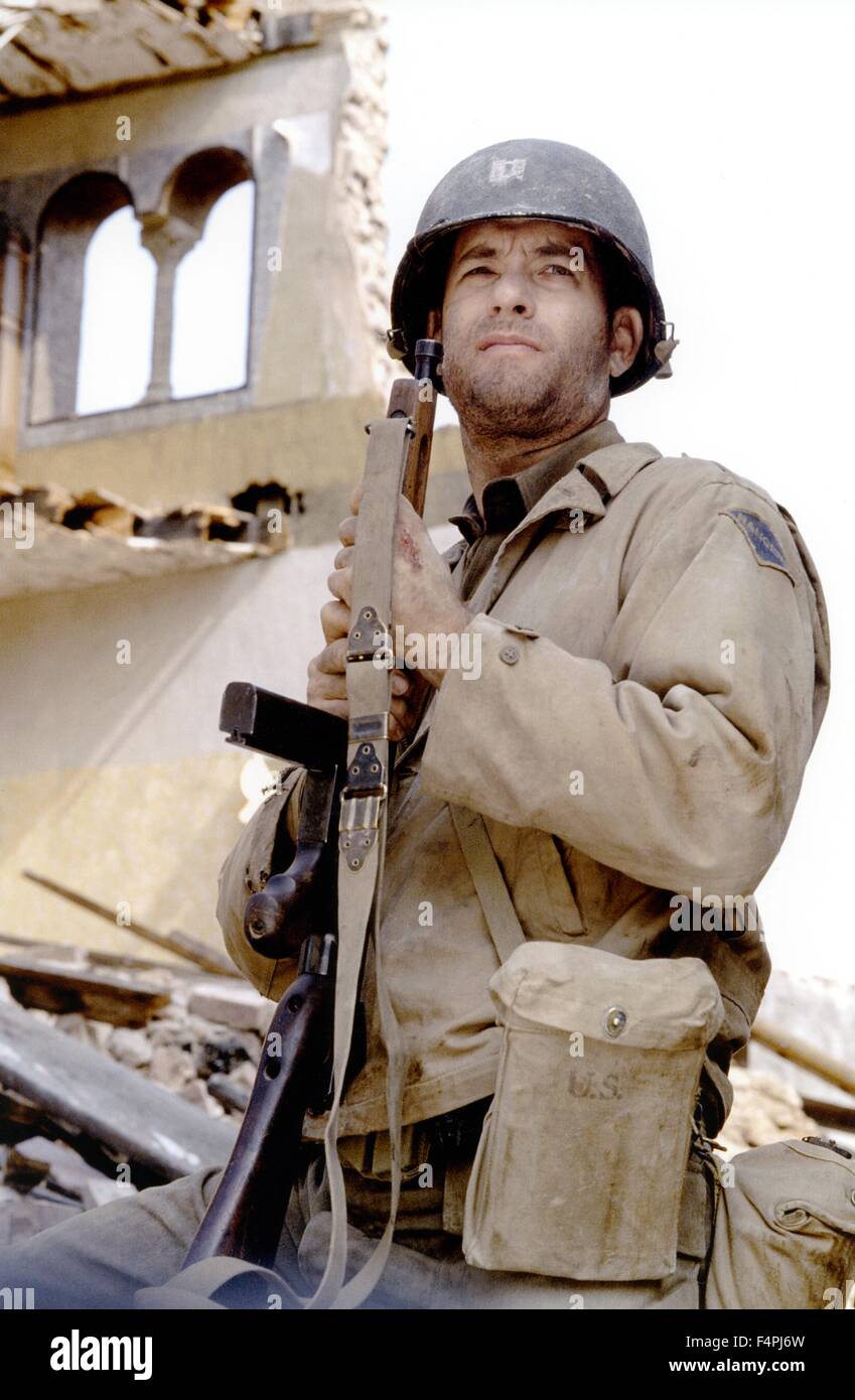Tom Hanks / Saving Private Ryan / 1998 directed by Steven Spielberg ...