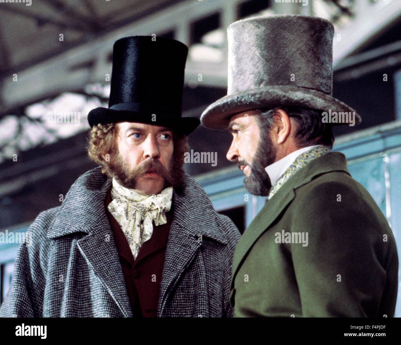 Donald Sutherland and Sean Connery / The First Great Train Robbery ...