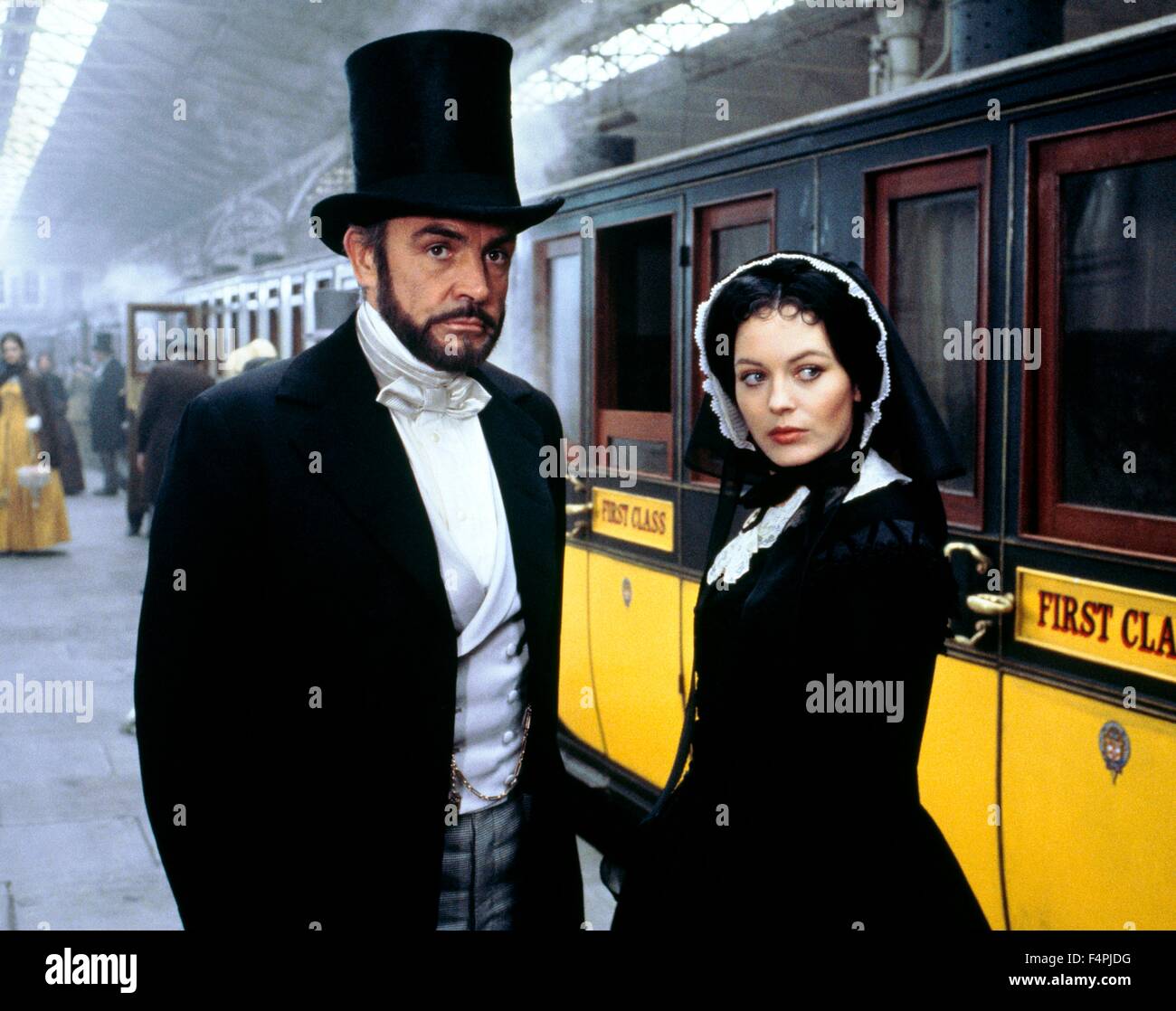 Sean Connery and Lesley Ann Down / The First Great Train Robbery / 1979 ...
