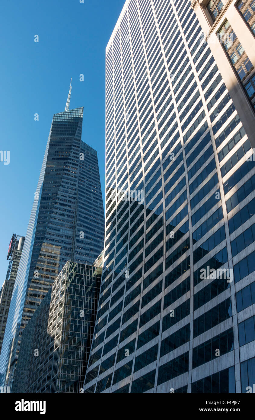 42nd Street skyscrapers Stock Photo - Alamy