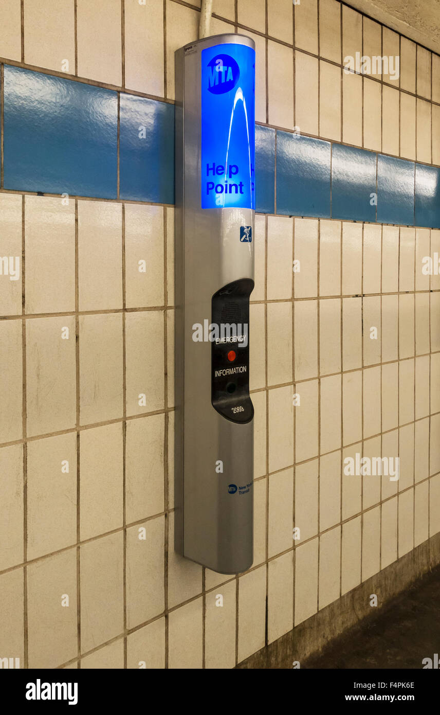 MTA New York City Transit's Help Point station communications system ...
