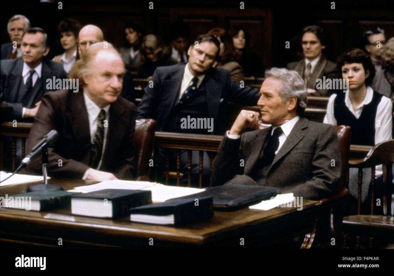 Jack Warden and Paul Newman / The Verdict /1982 directed by Sidney ...