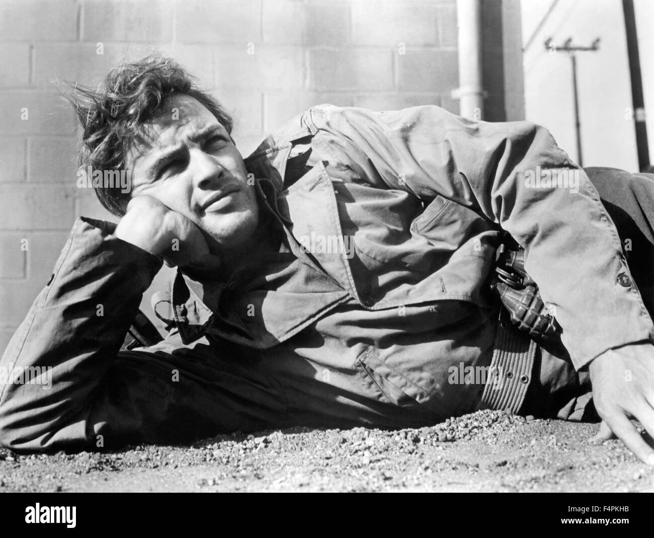 Marlon Brando / The Men / 1950 directed by Fred Zinnemann [United ...