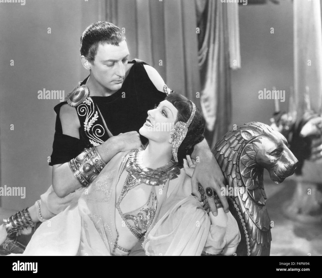Warren William and Claudette Colbert / Cleopatra / 1934 directed by ...