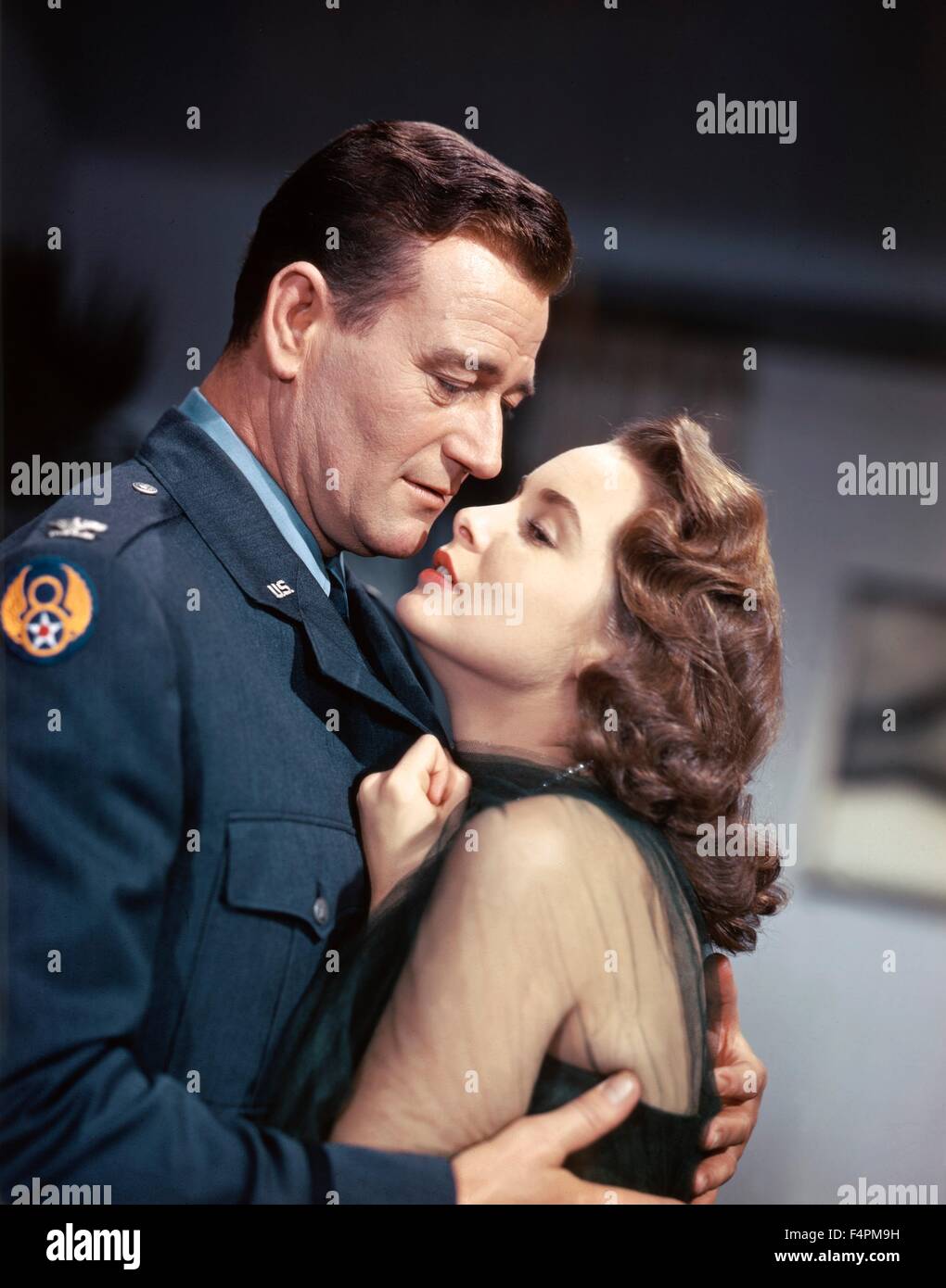 John Wayne and Janet Leigh / Jet Pilot / 1957 directed by Josef von Sternberg [R.K.O. Radio ...